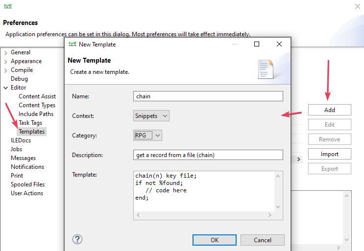 MIW:Templates and Snippets - Remain Software